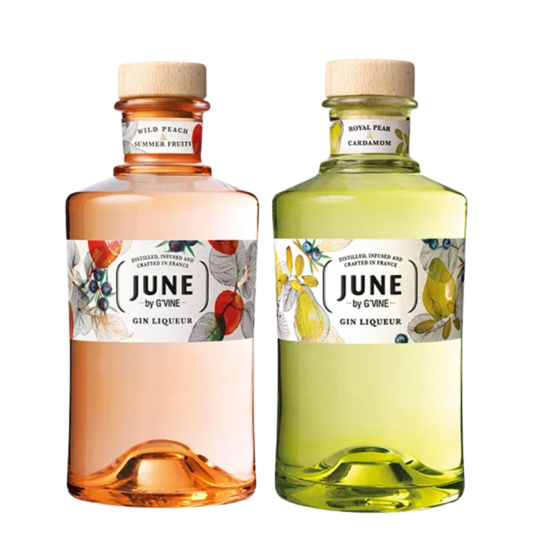 G'VINE JUNE WILD PEACH GIN LIQUEUR 50CL - Drinks On Tap