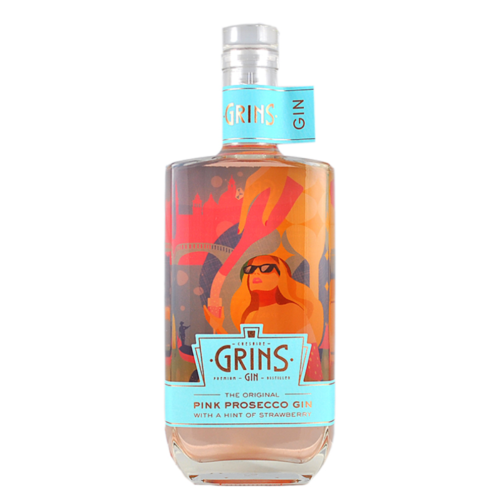 GRINS PINK PROSECCO GIN 70CL - Drinks On Tap
