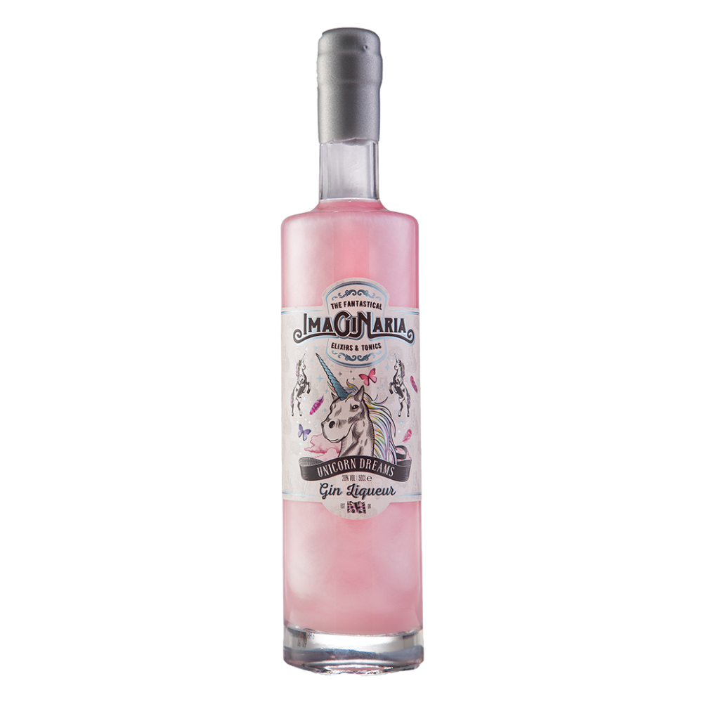 IMAGINARIA UNICORN DREAMS MARSHMALLOW SHIMMERING GIN LIQUEUR 50CL ...