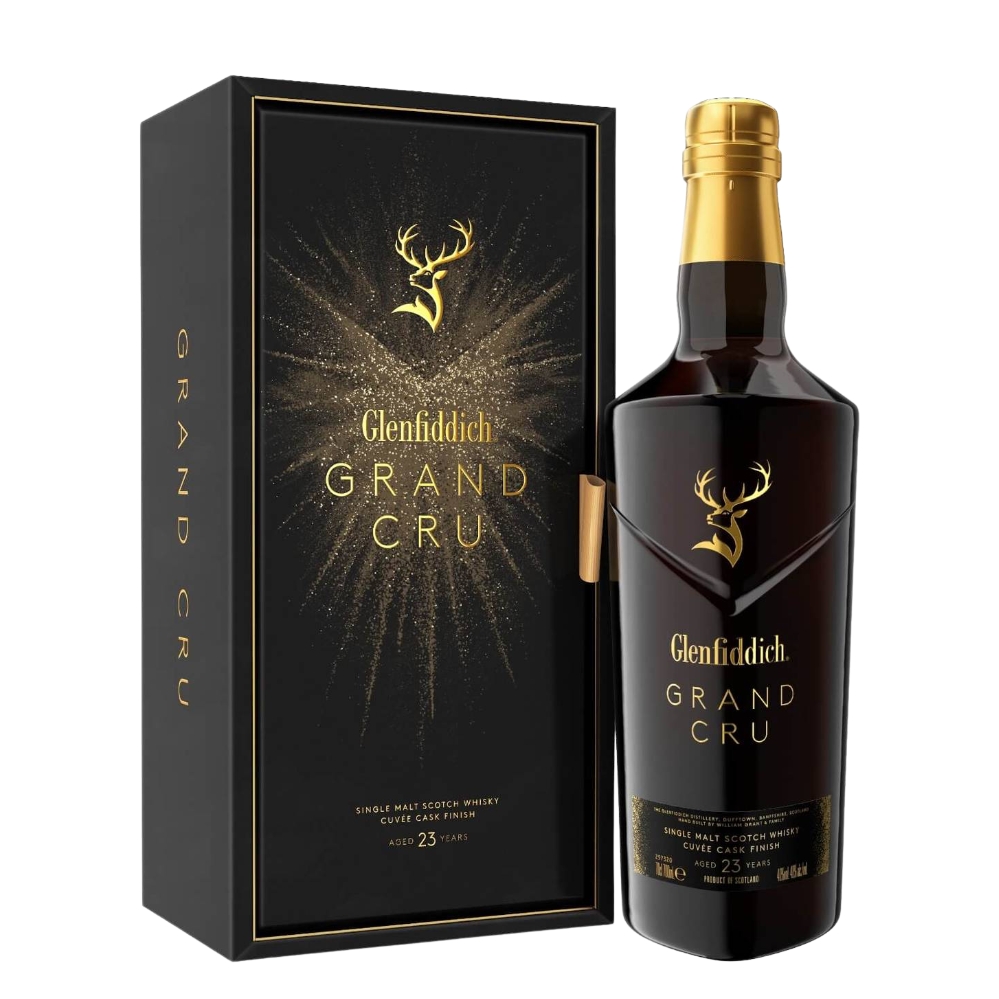 GLENFIDDICH GRAND CRU 23 YEAR OLD SINGLE MALT SCOTCH WHISKY 70CL ...